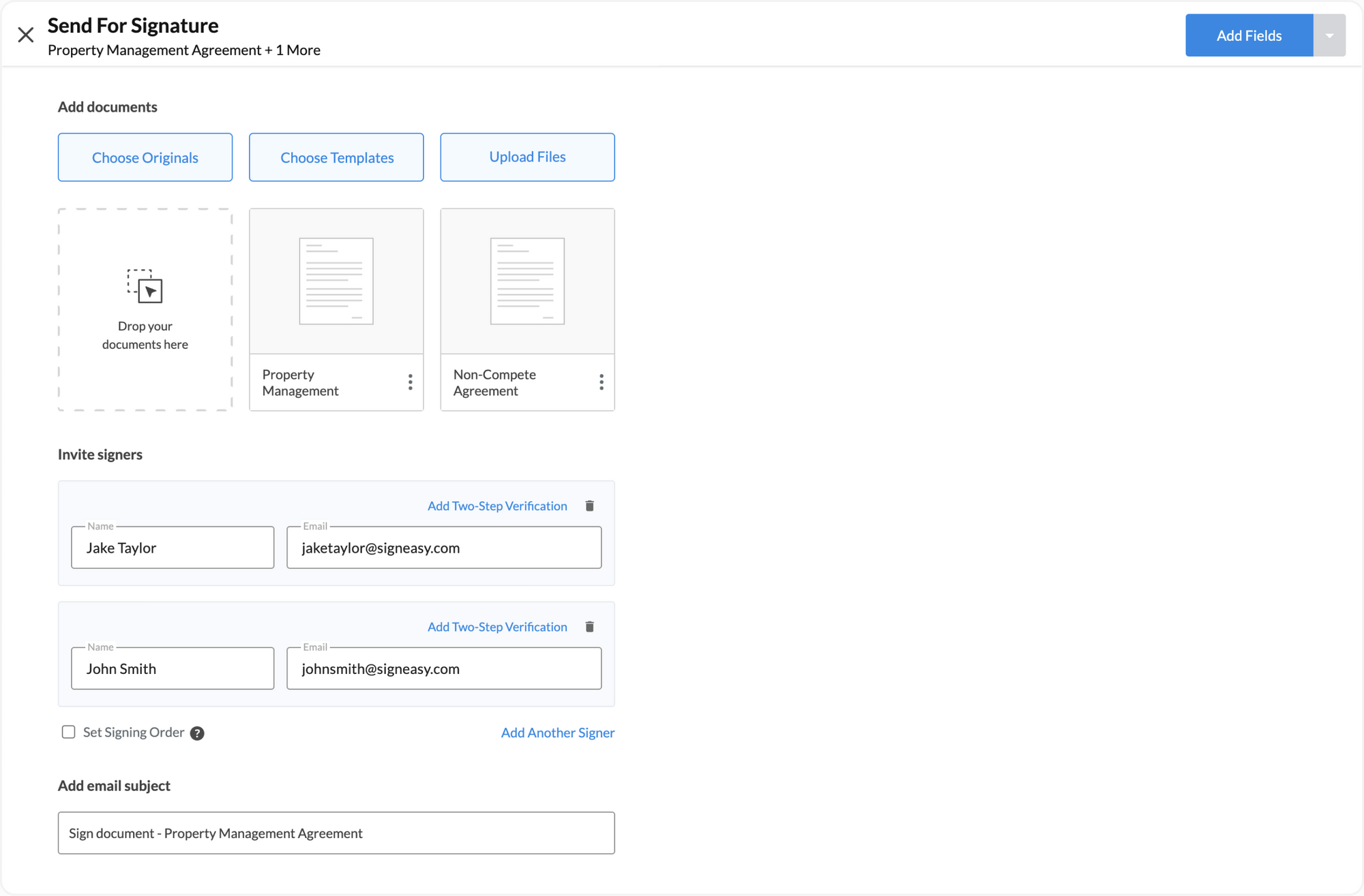 Signeasy Electronic Signature Solution for SMBs and Professionals